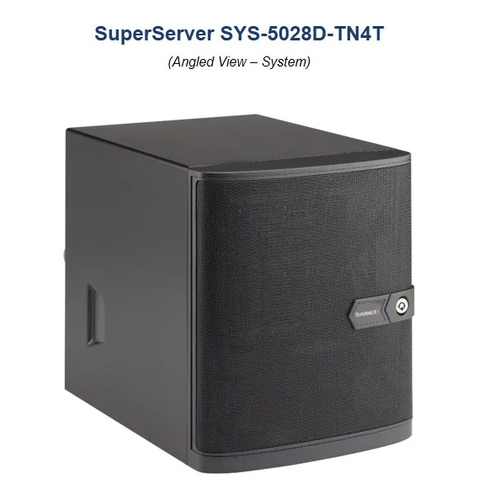 *Authorized Partner* Supermicro Server 5028D-TN4T Mini Tower w/ X10SDV ...