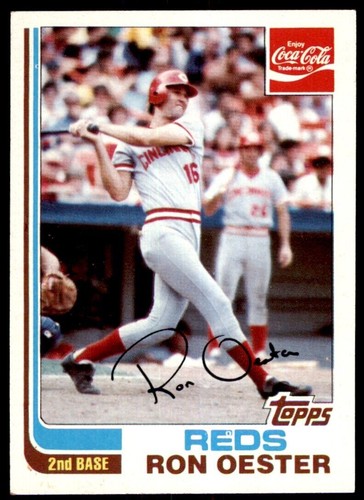 1982 TOPPS COCA-COLA CINCINNATI REDS RON OESTER CINCINNATI REDS #16 | eBay