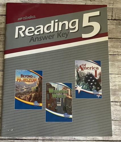 Abeka Reading 5 Answer Key - Homeschool Reading Curriculum | eBay