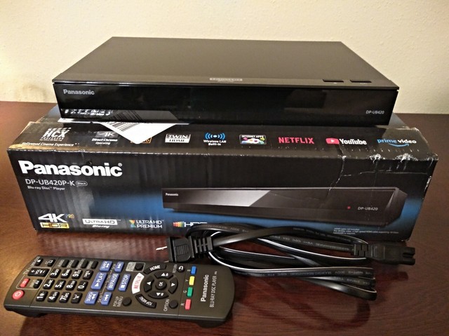 Panasonic DP-UB420-K 4K UHD Blu-ray Player for sale online | eBay