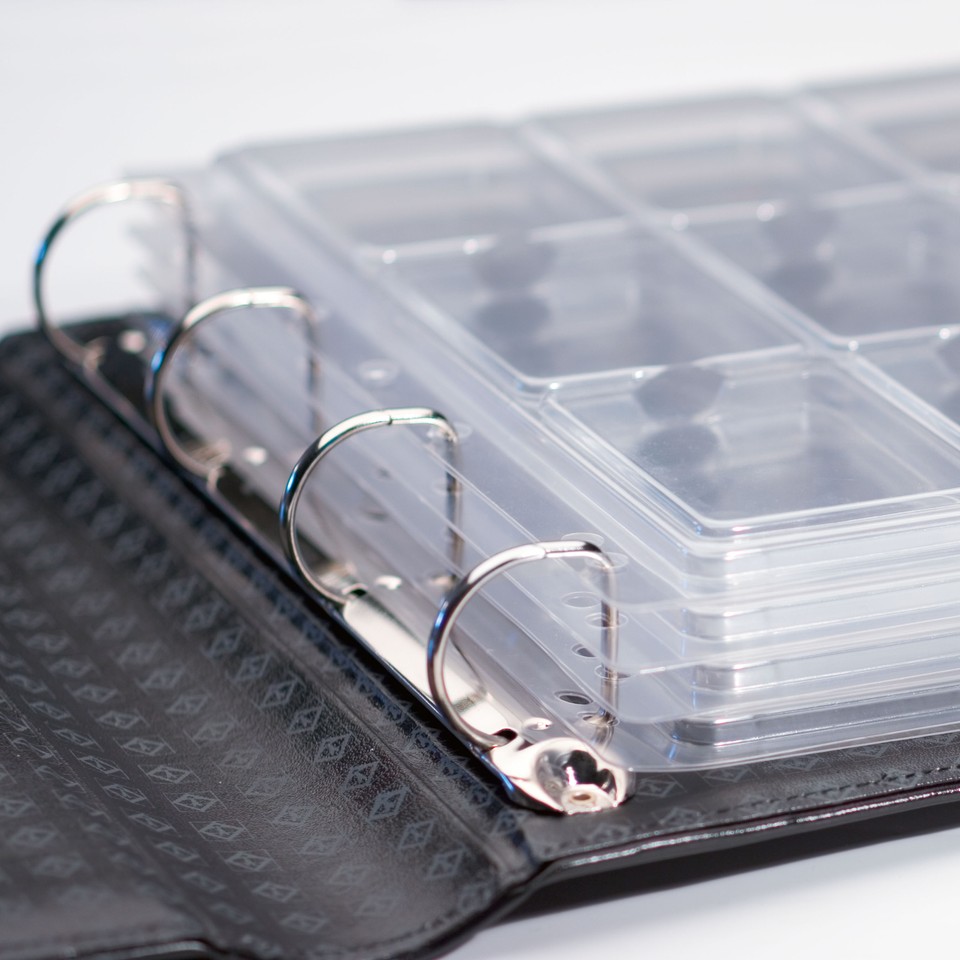 Lot of 8 Clear Certified Graded Coin Slab Album Pages PCGS NGC ...