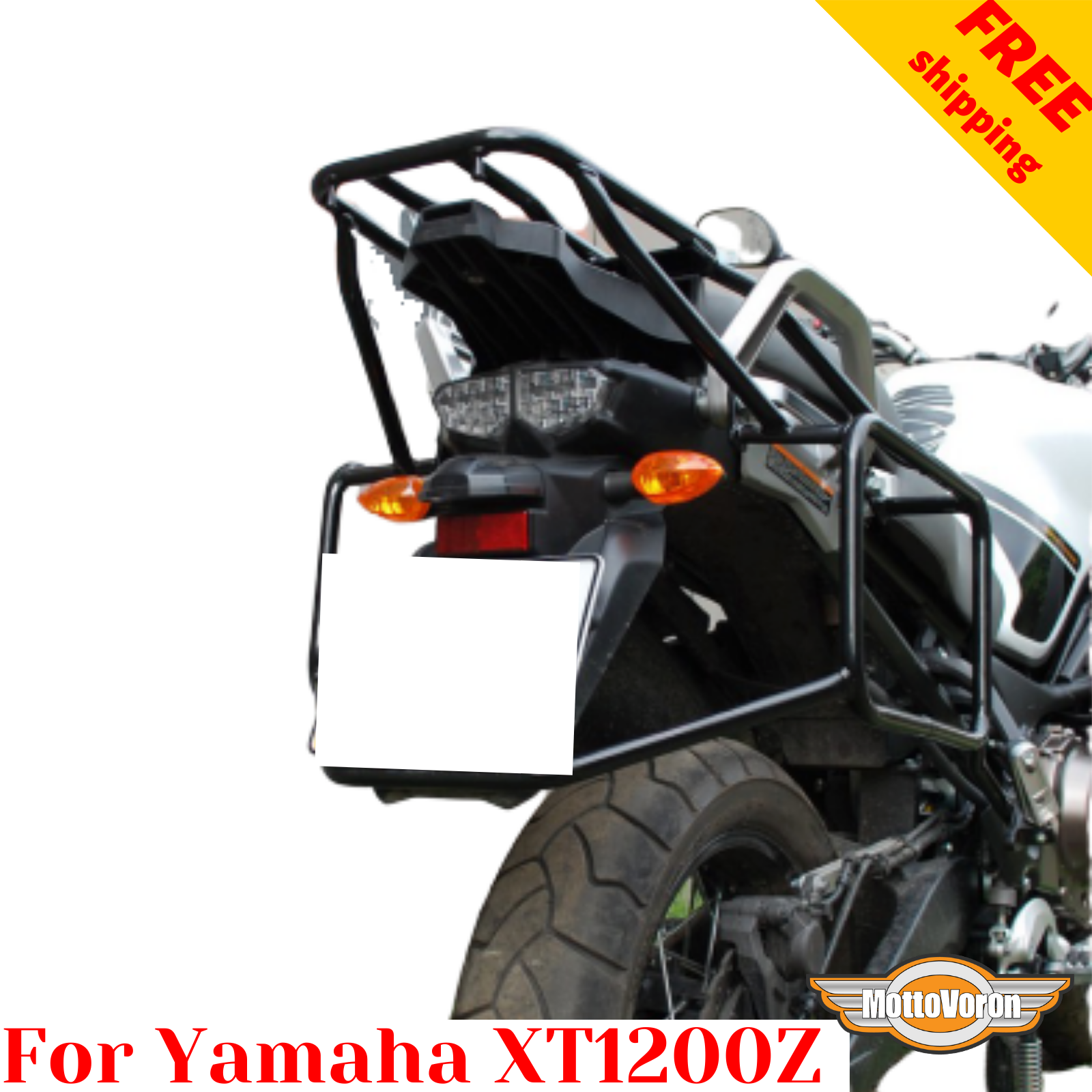 For Yamaha Super Tenere 1200 Luggage rack system XT1200Z Pannier racks ...