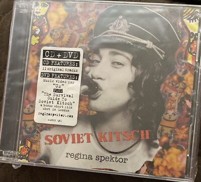 Regina Spektor ~ Soviet Kitsch - 2 DISC SET - CD + DVD 💿 NEW/SEALED- W ...