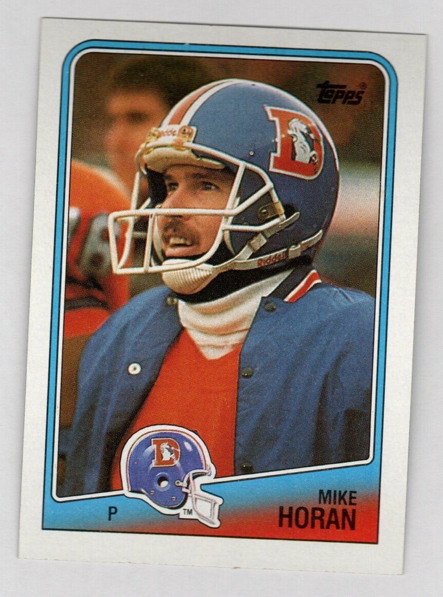 1988 Topps Football #31 Mike Horan Denver Broncos | eBay