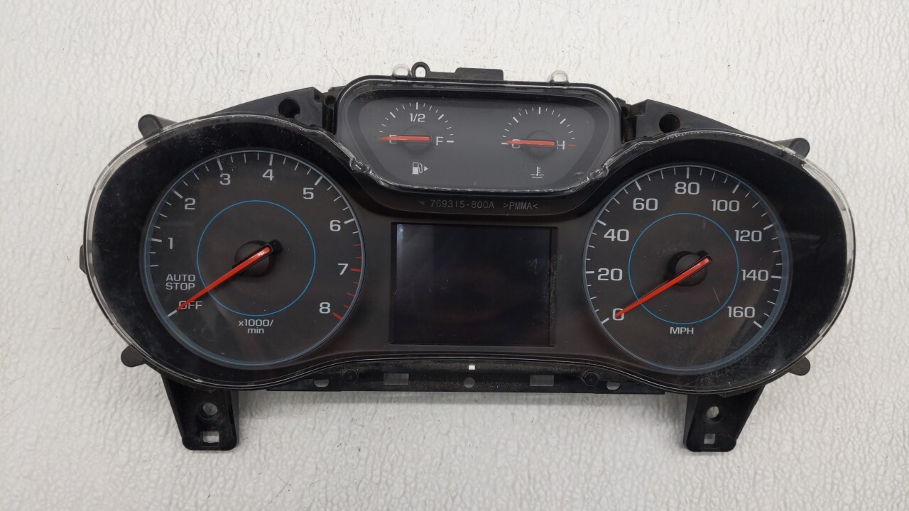 2018-2018 Chevrolet Cruze Speedometer Instrument Cluster Gauges ...