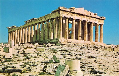 Parthenon Athens Greece Ruins Vintage Postcard | eBay