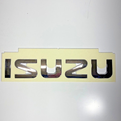 ISUZU Logo Emblem Badge Decal Plate NPR NQR | eBay