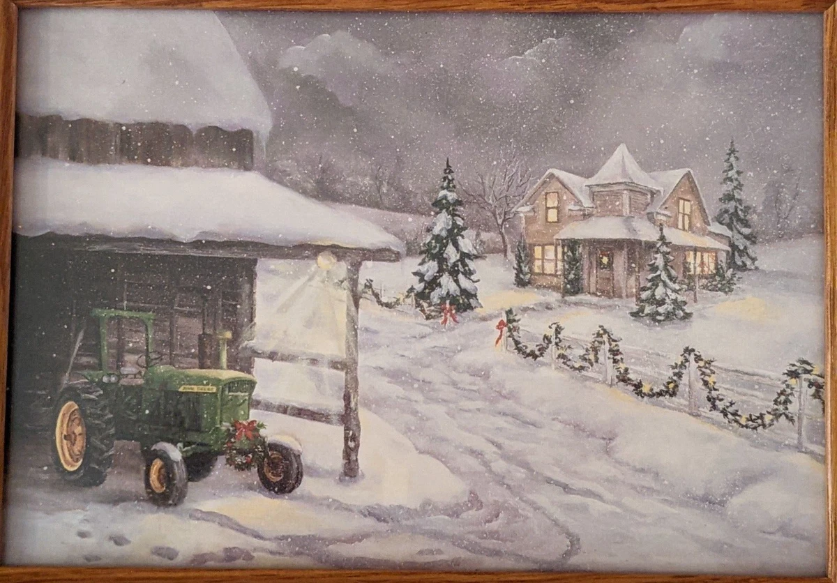 Country Christmas Scenery