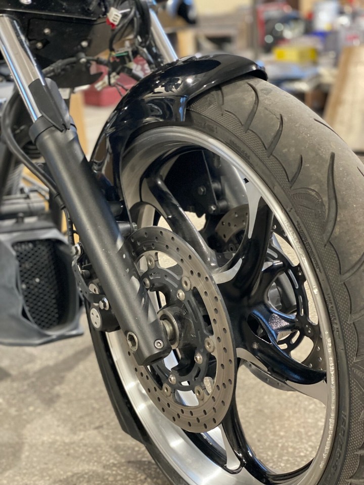 YAMAHA XV 1900 RAIDER 120/70R21 Fender Custom front Fender 21'' FRONT ...
