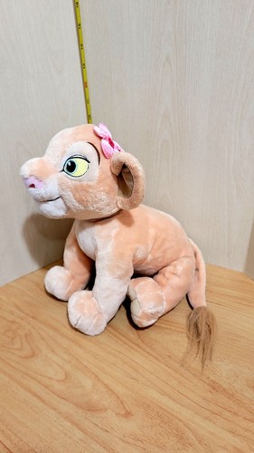 Disney Store The Lion King Nala Cub Plush Pink Flower Spring Wild Cat ...