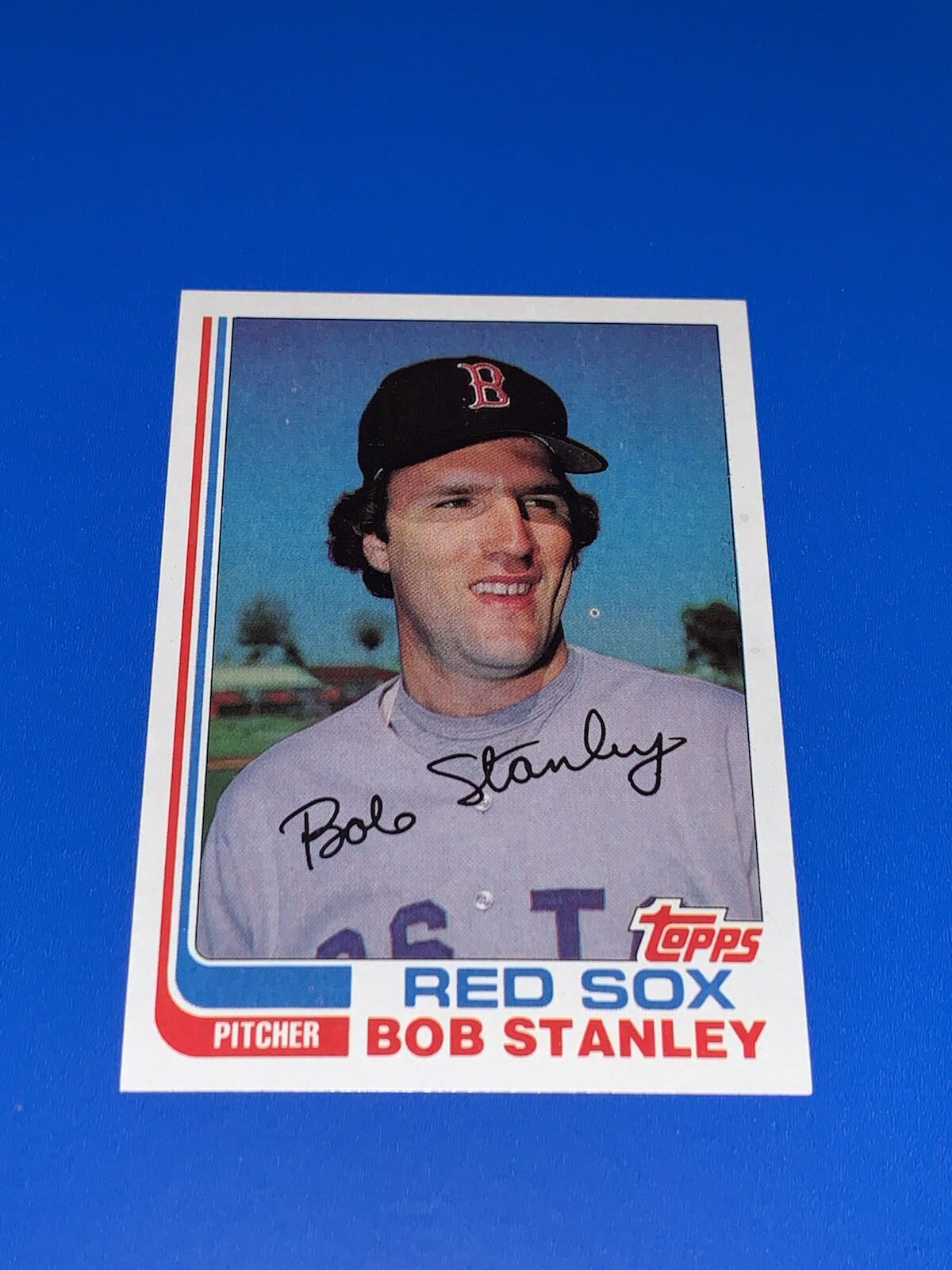 1982 Topps Bob Stanley Baseball Card Boston Red Sox #289 Set Break NM ...