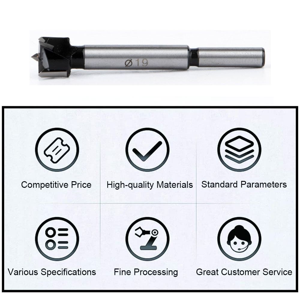 2PCS 3/4 Inch Tapper 19mm Drilling Tool Durable Drilling Bit Home | eBay