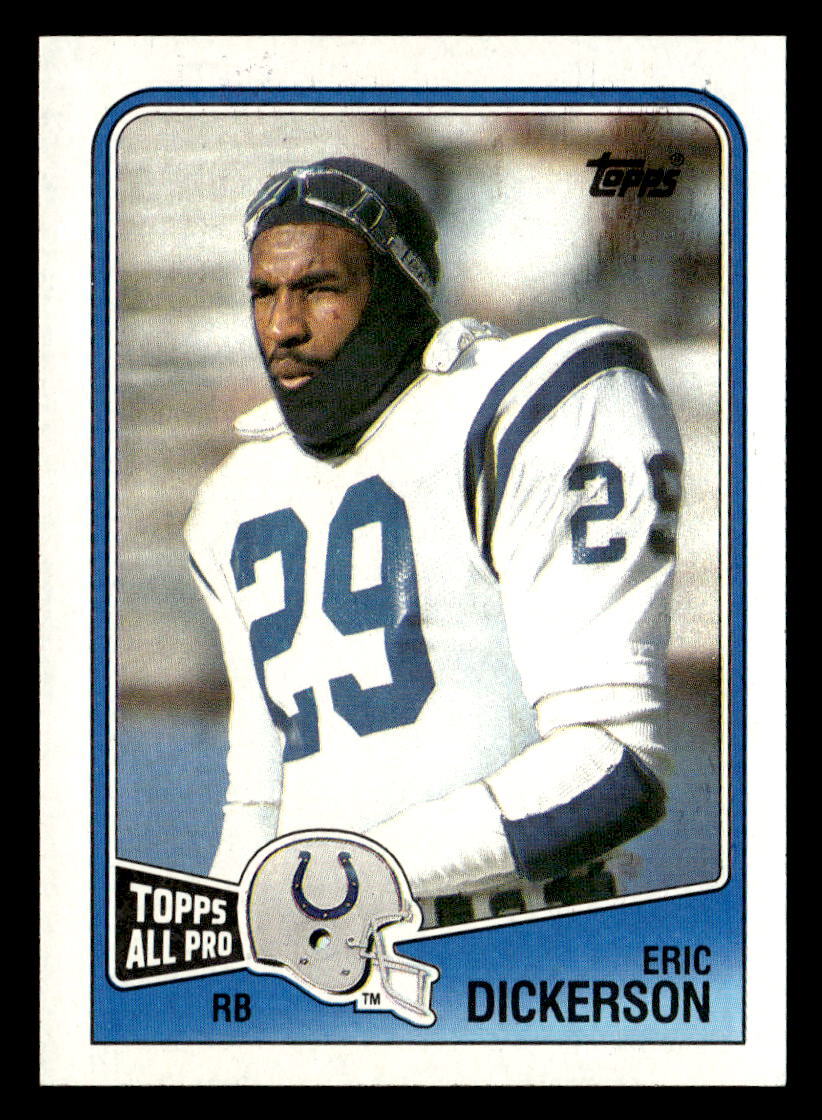 Eric Dickerson 1988 Topps All Pro Card #118 Indianapolis Colts | eBay