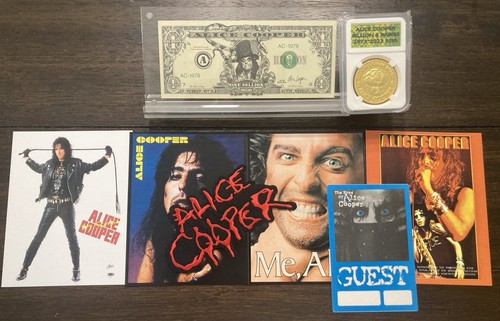 Alice Cooper Prop Coin & Bill Lot | eBay