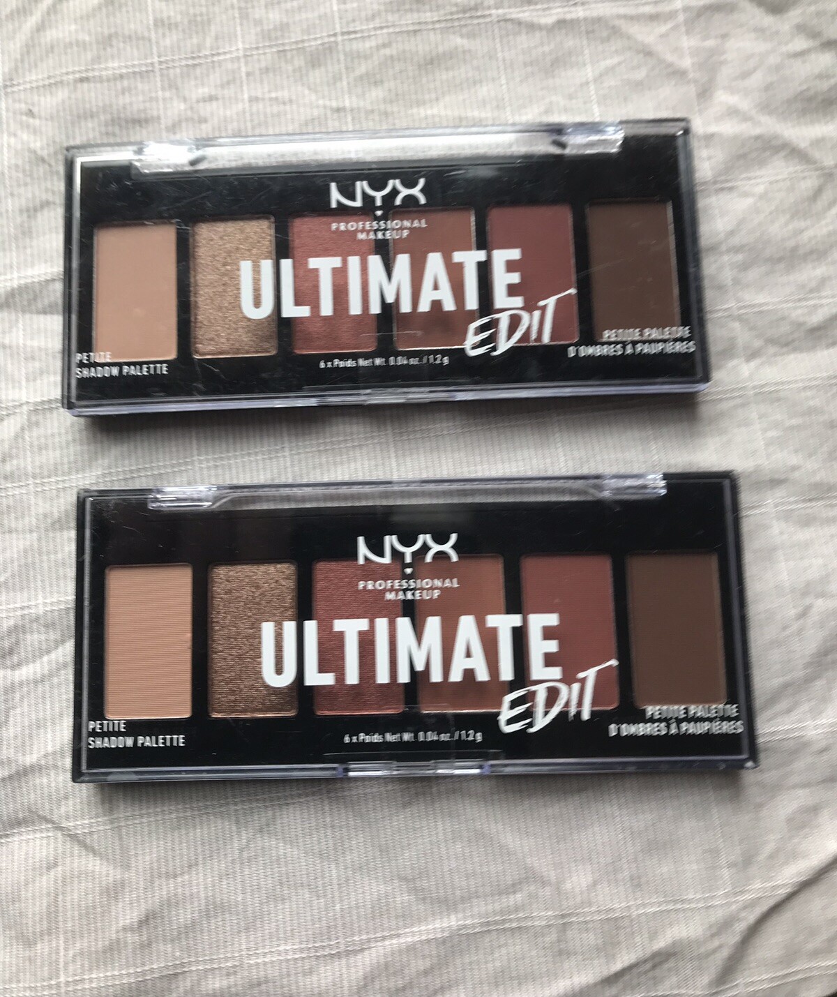 NYX Ultimate Edit Petite Eye Shadow Palette 0.04 oz. USPP01 Warm ...