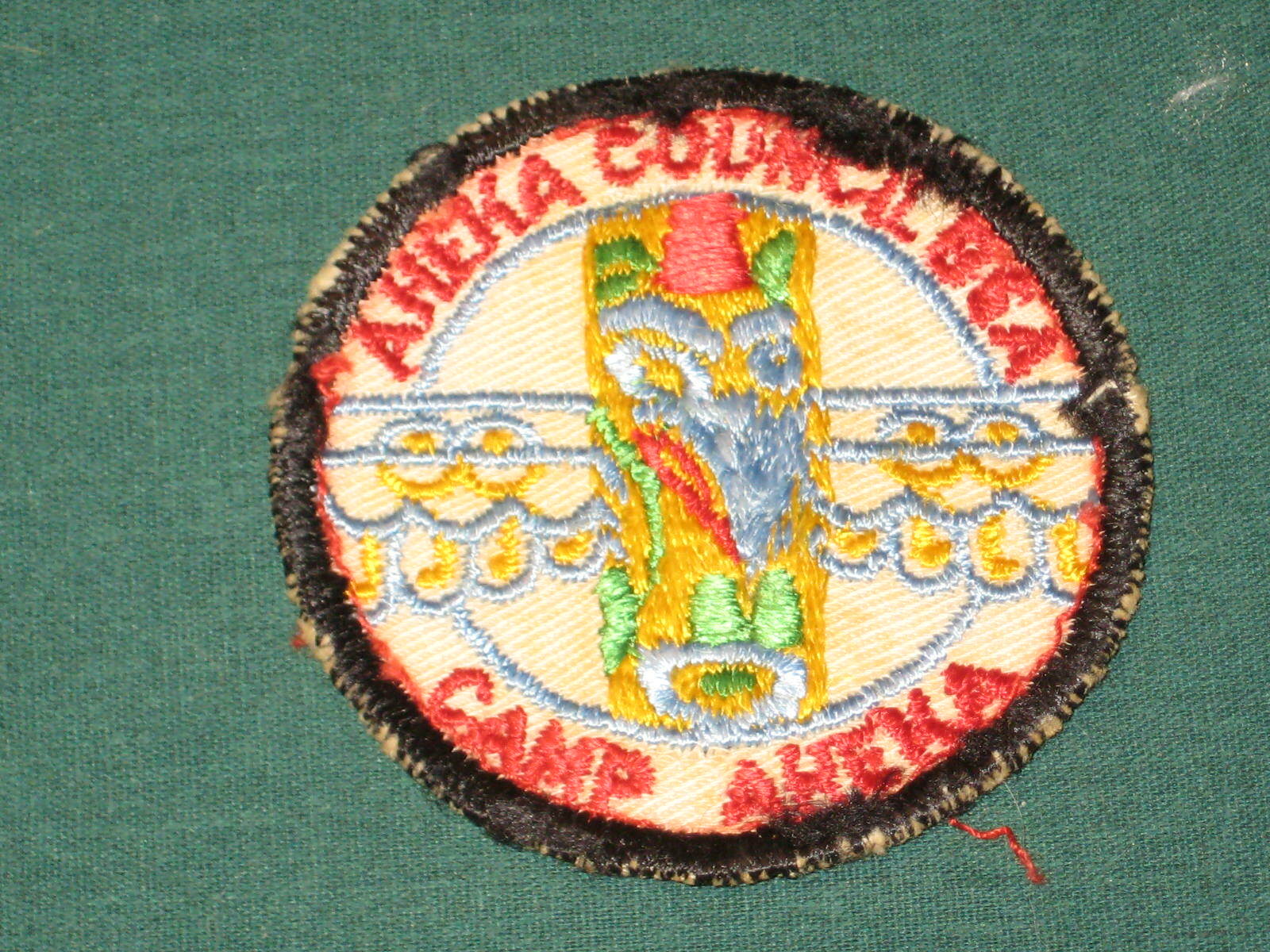 Aheka Council, Camp Aheka cut-edged patch PCJ | eBay