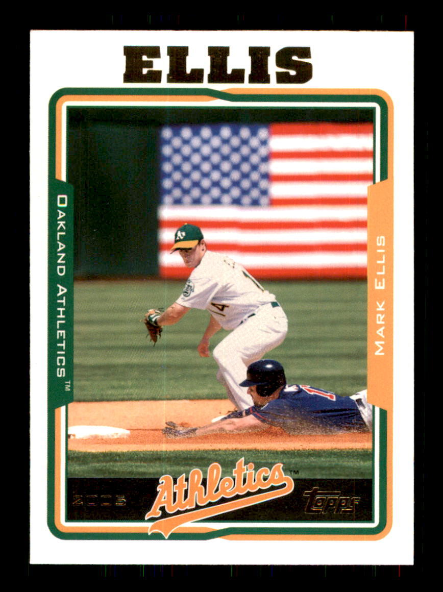 2005 Baseball Topps Mark Ellis Oakland Athletics #614 | eBay