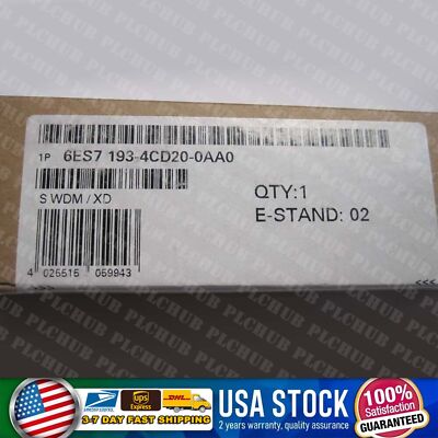 New Siemens Terminal module for ET 200S 6ES7193-4CD20-0AA0 6ES7 193 ...