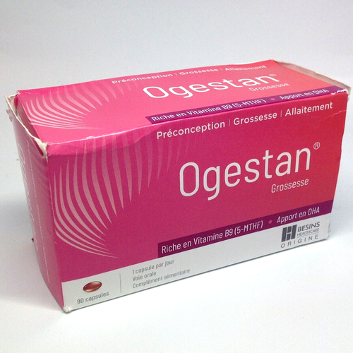 BESINS OGESTAN 90 CAPSULES 08/2026 préconception grossesse allaitement ...
