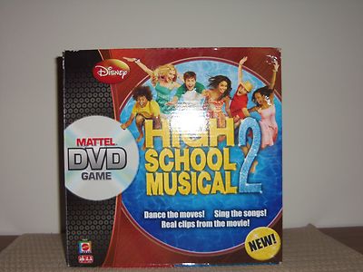 High School Musical 2- Mattel DVD Game 786936775266| eBay