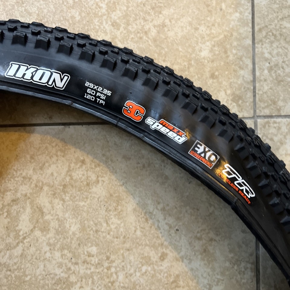 PAIR MAXXIS TIRES MAX IKON 29 x2.35 Black 3C Exo Maxx Speed 29” tires ...