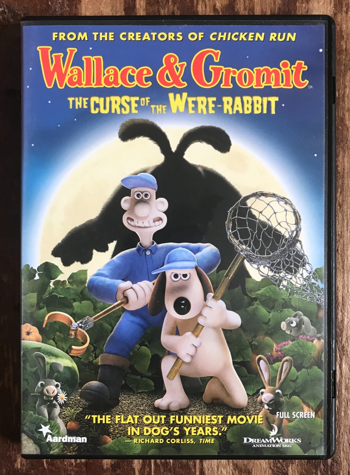 Wallace & Gromit The Curse Of The Were-Rabbit (CHICKEN RUN Makers) DVD ...