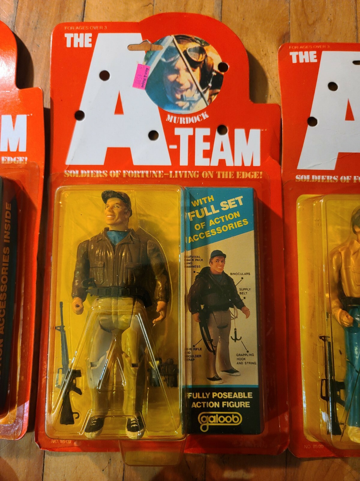 👀 LOT OF 10 A-TEAM FIGURES VINTAGE 1983 SEALED MOC GALOOB ACTION ...