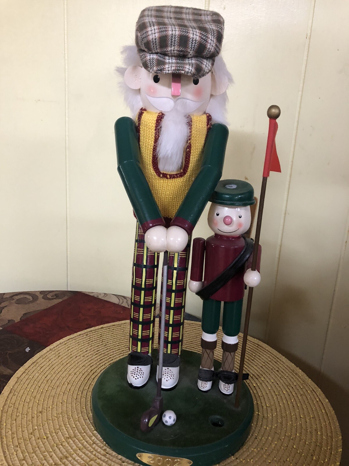 2002 Nutcracker Golf Guys With Items Like Golf Bag& Bits/ Pces- Used-16 ...