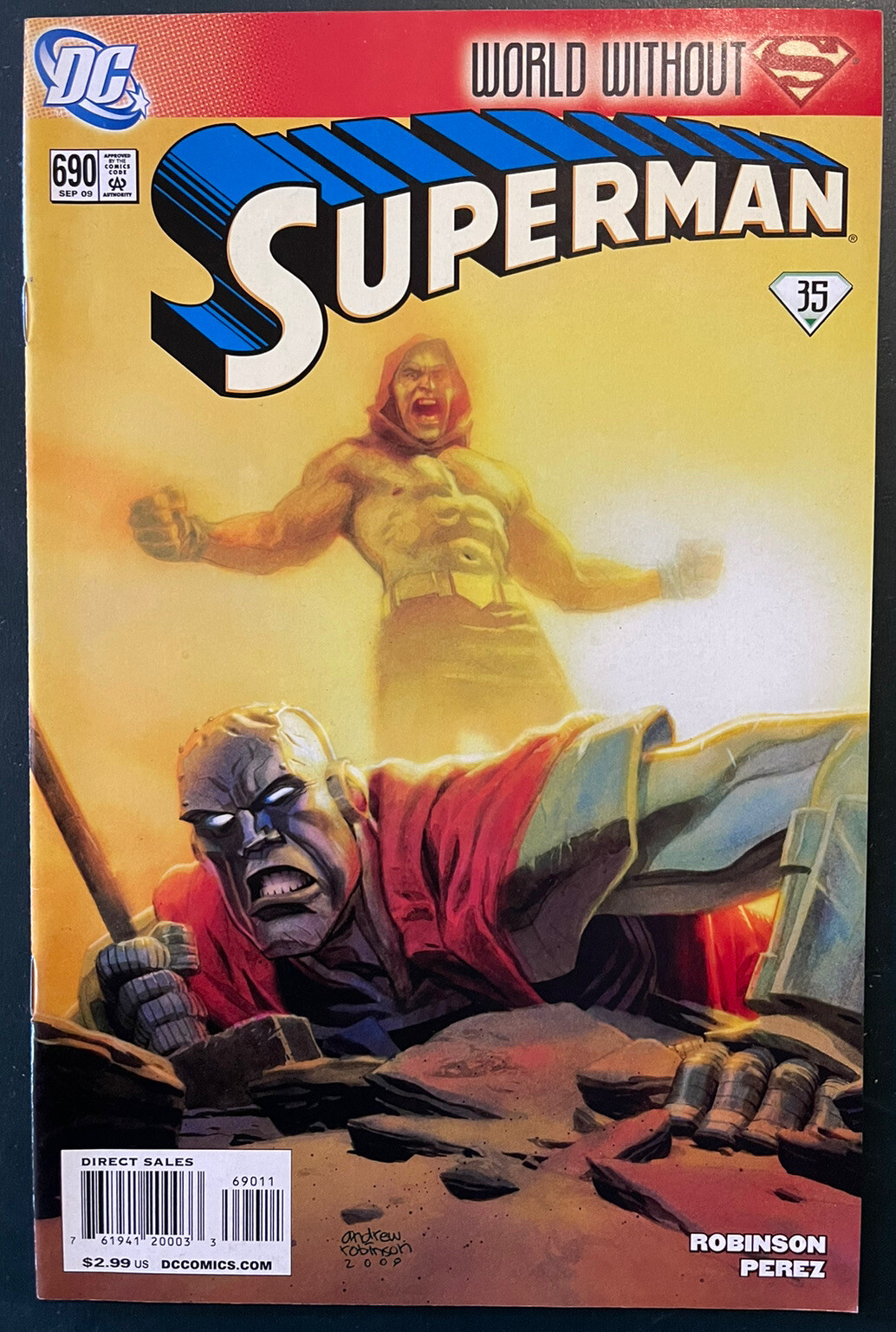DC Comics World Without Superman #690 | eBay