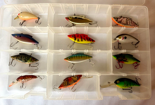 FISHING-12 CRANKBAITS IN BASS PRO BOX BASS | eBay