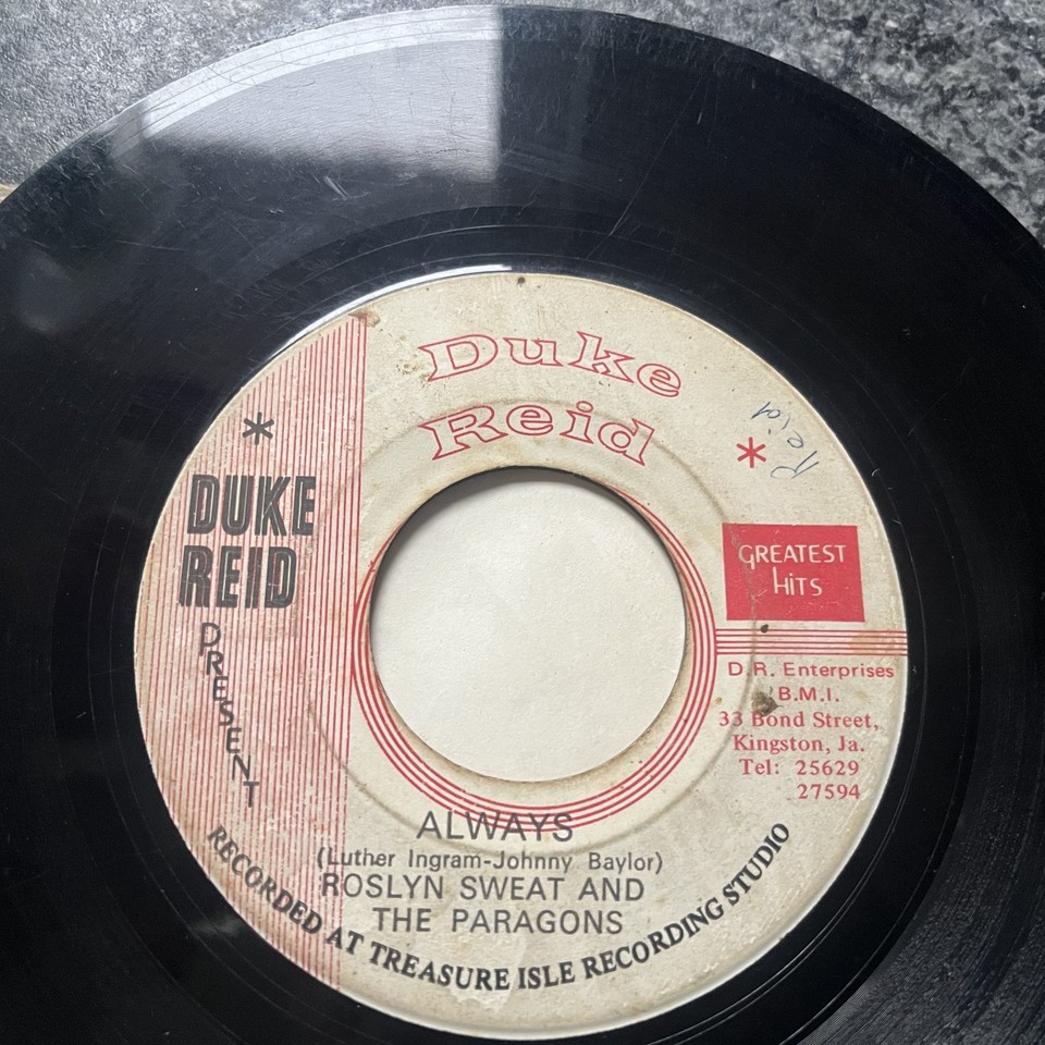 Roslyn Sweat black Birds Singing 1973 Jamaica duke Reid Vinyl 7" 45 ...