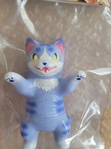 Konatsuya Negora Maltese Tiger 9cm sofubi cat kaiju soft vinyl figure ...