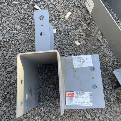 Simpson Strong-Tie ECCL5 1/4-6 5-1/8" Beam, 6X Post ECC L-Shape | eBay