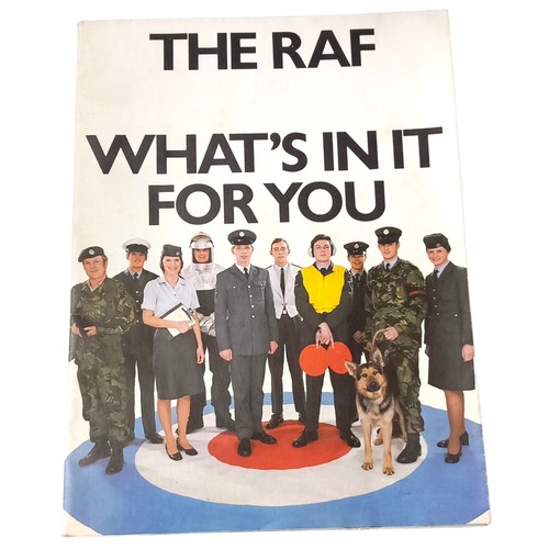 RAF Recruitment Fold-Out Poster – Trades & Entry Qualifications ...