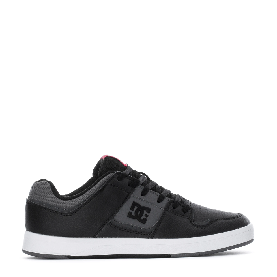 DC CORE SKATE LEATHER LACE-UP SNEAKER TRAINER SPORT MEN SHOES BLACK ...