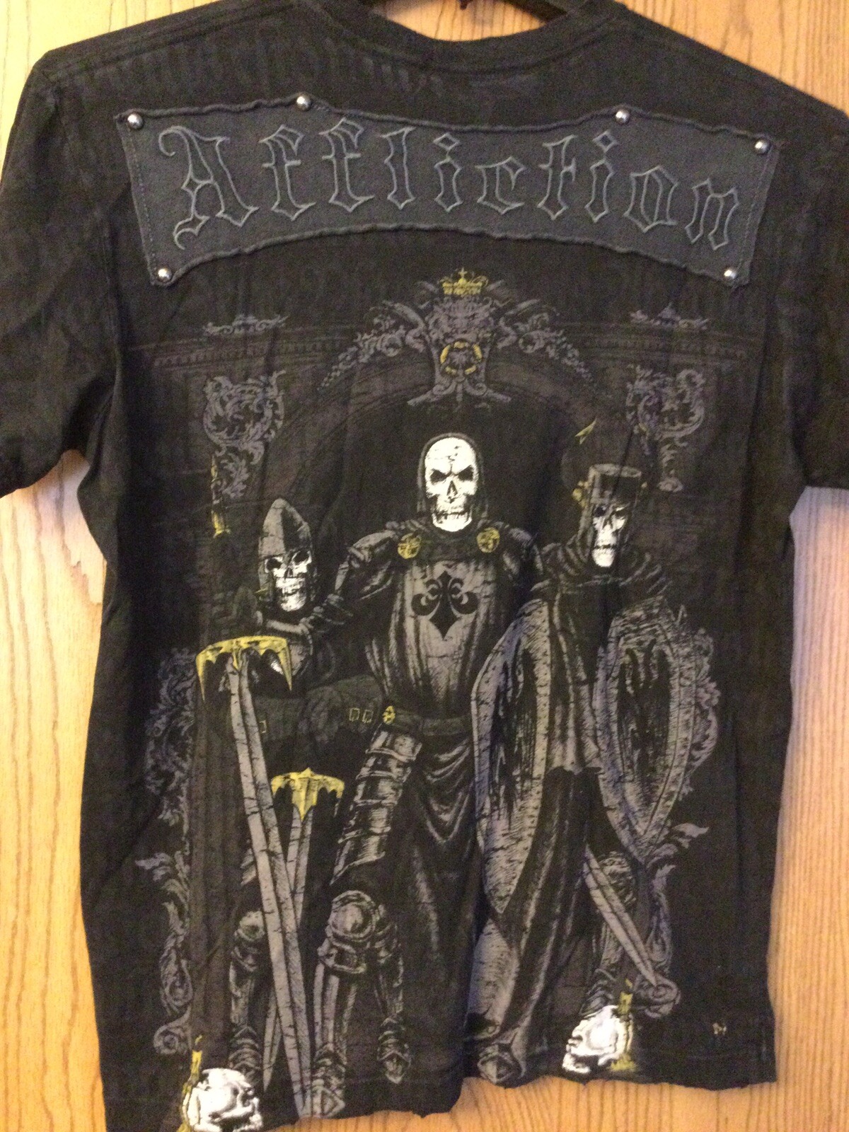 Affliction (Brand). Black Shirt. S. | eBay