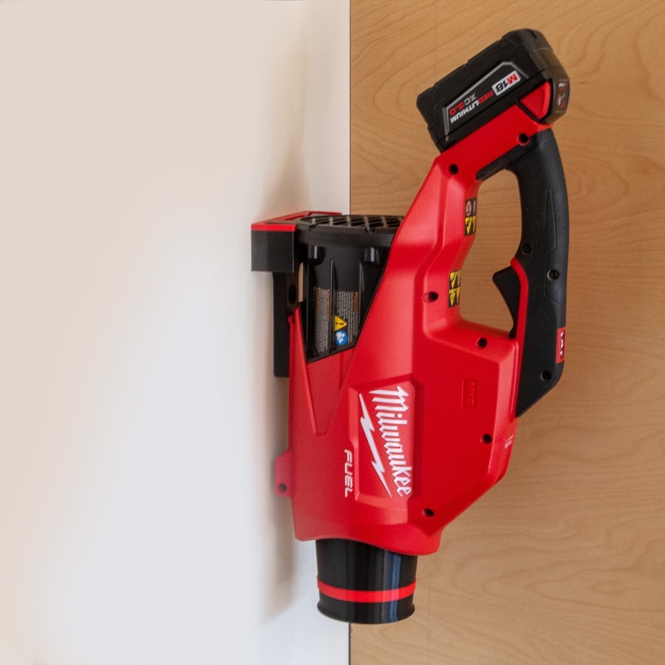 Wall Mount Bracket for Milwaukee M18 Fuel Leaf Blower (Model# 2724-20 ...