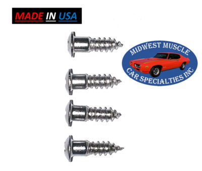 For Mopar Dodge Dart GT GTS HEMI Interior Pillar Molding Trim Screws ...