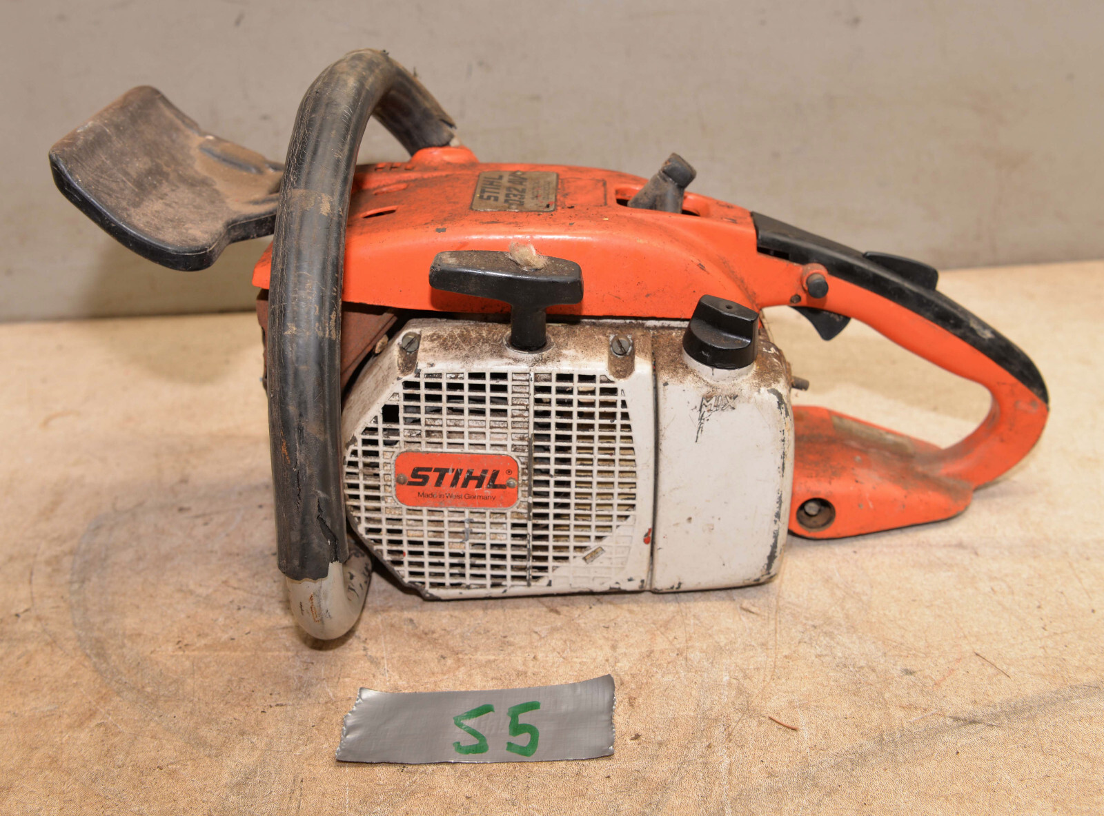 Stihl 032 AV vintage chainsaw tool collectible top handle logging saw ...