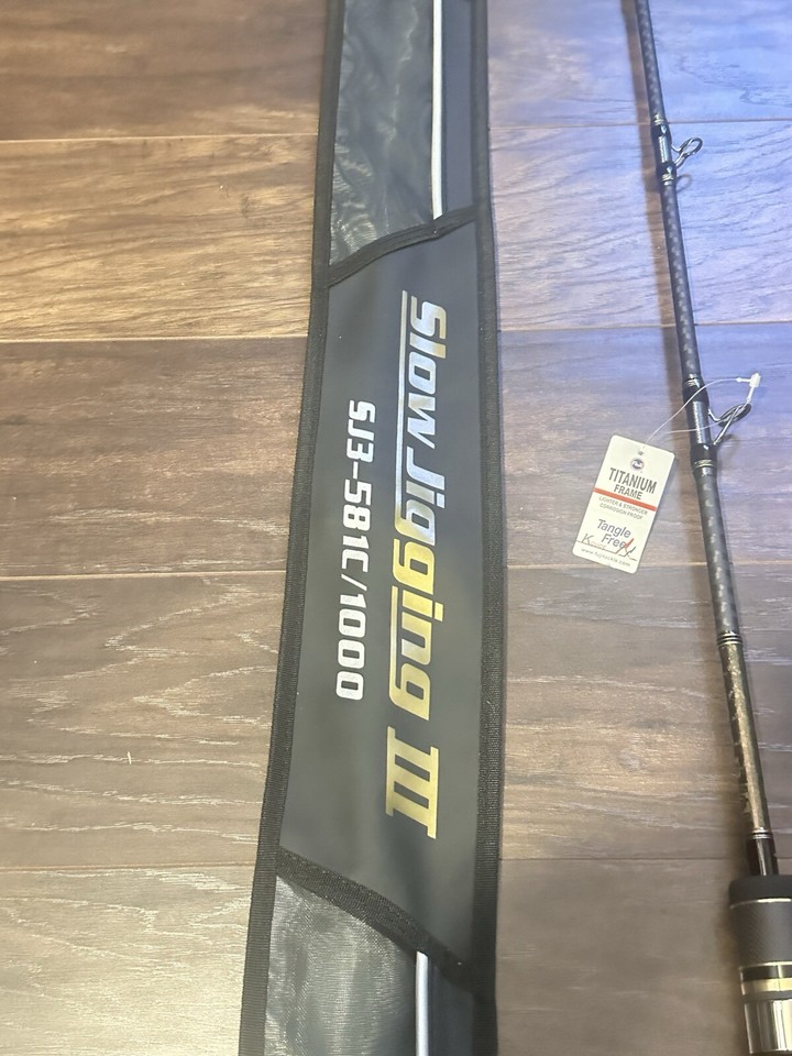 TOKAYO HEARTY RISE SLOW JIGGING ROD III. POWER 4. 1000Gr. Conventional ...