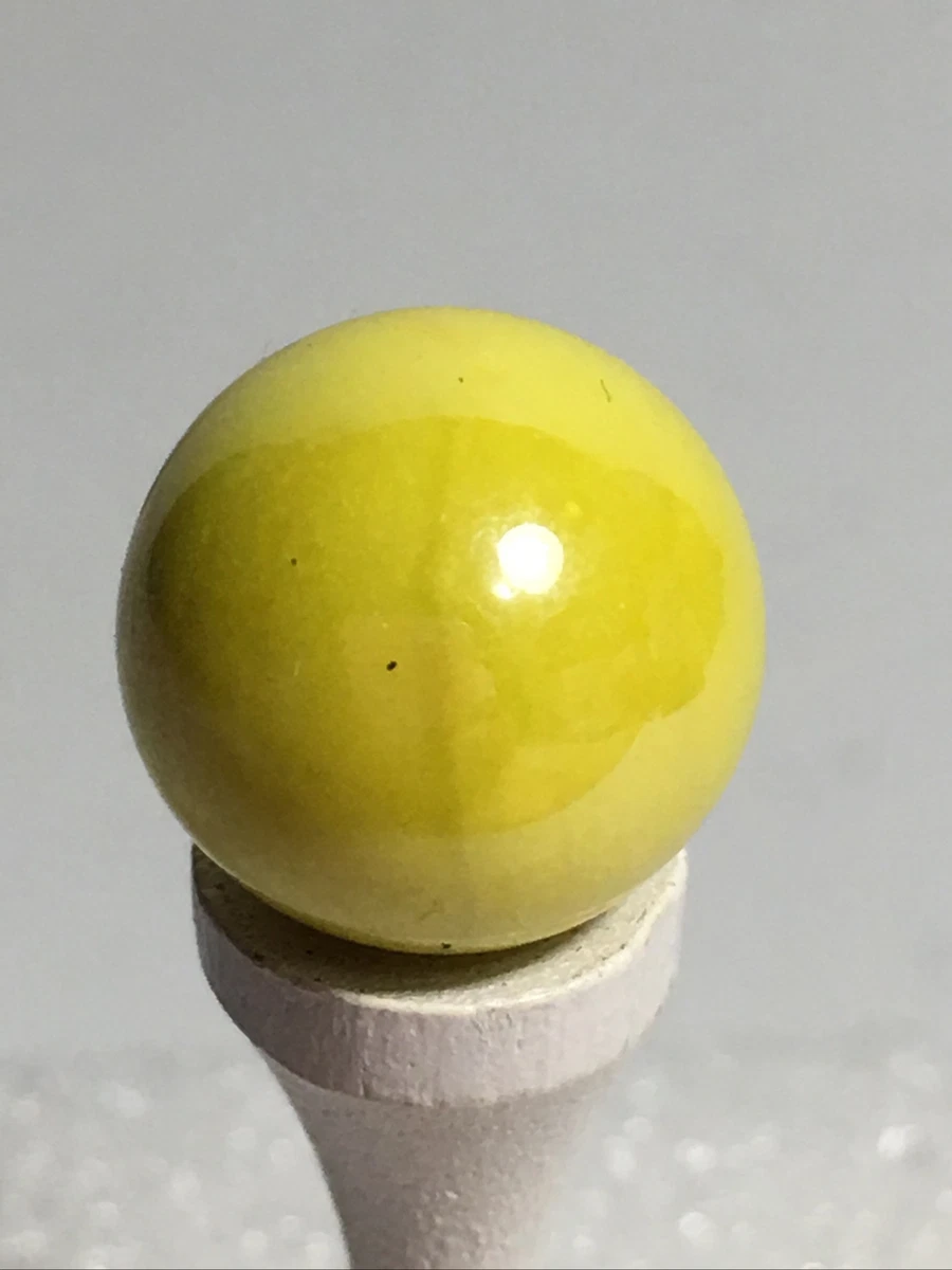 Yellow Marble Ball