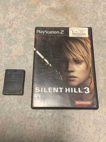 Silent Hill 3 (Sony PlayStation 2, 2003) With Manual, Tested, W/ Memory ...