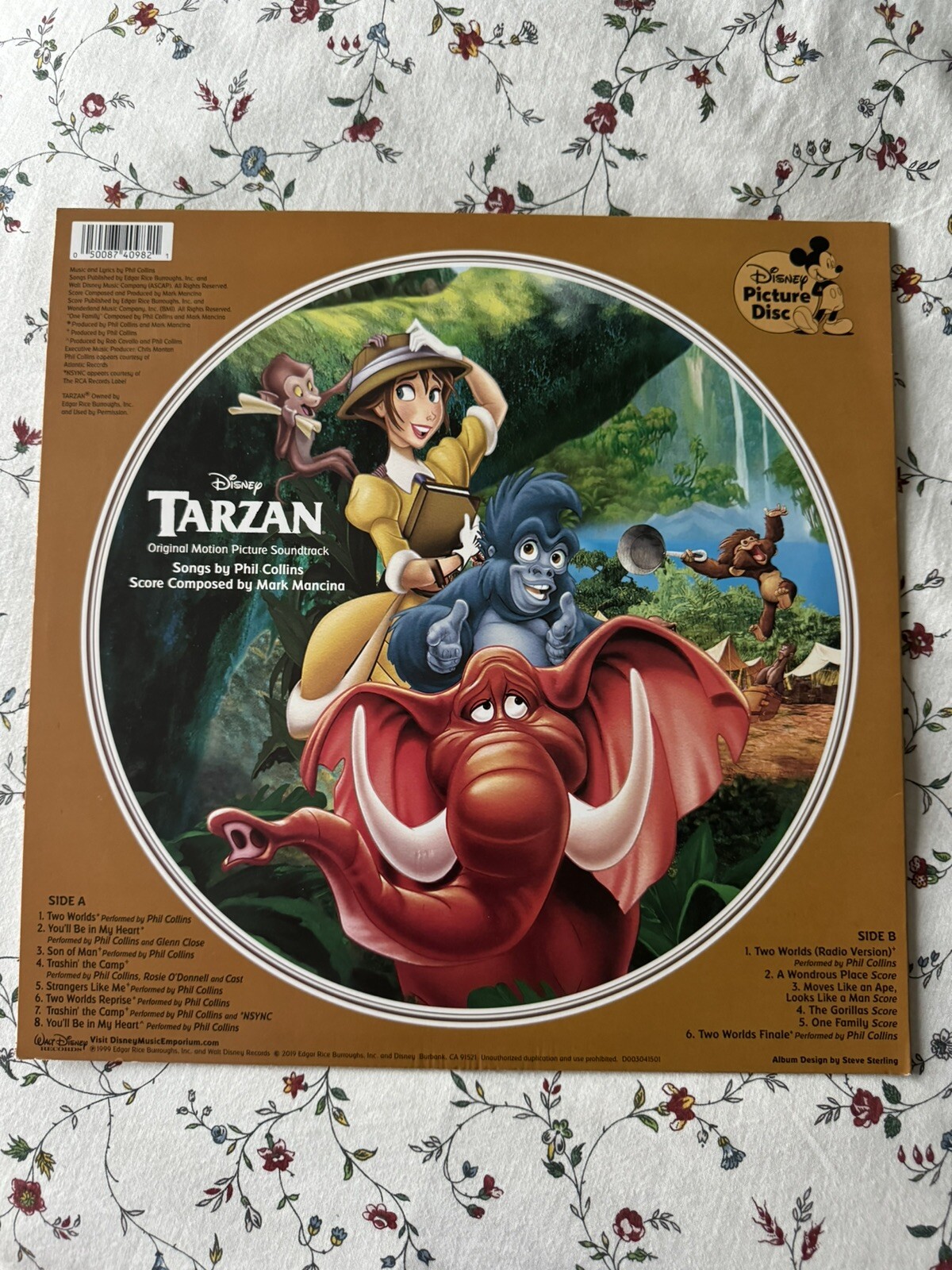 Tarzan (Original Motion Picture Soundtrack) (Vinyl Picture Disc, 2019 ...