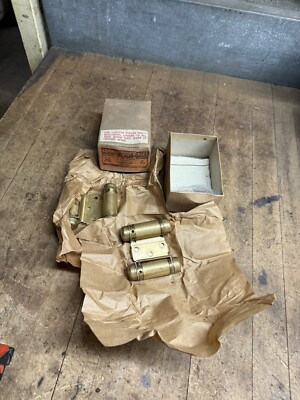 New NOS Bommer Ever Ready Spring Hinges Louver Door Double Action Pair ...