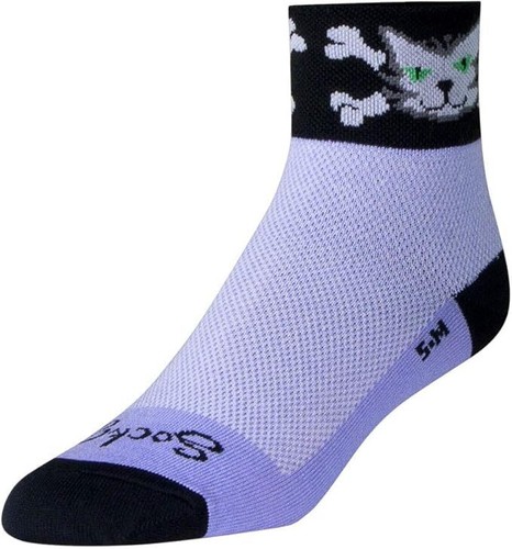 SockGuy, Classic Bad Kitty Womens Socks, cuff height 2", size S / M ...