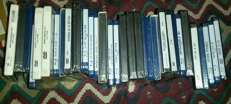 32 MOVIES DVDS NW PERSONAL COLLECTION STILL IN WRAPPERS MUST SEE NO ...