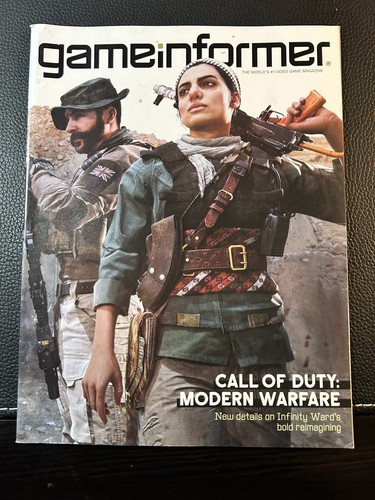 Gameinformer Magazine Call of Duty Black ops 4 and Modern Warfare 2 ...
