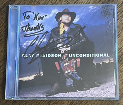Unconditional by Clay Davidson (CD, Apr-2000, Virgin) Autographed Copy ...