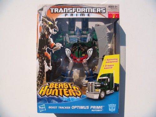 2013 MISB TRANSFORMERS PRIME BEAST HUNTERS BEAST TRACKER OPTIMUS PRIME ...