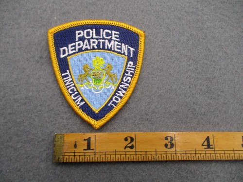 Tinicum Township Police Department Patch Pennsylvania Small Hat Size | eBay